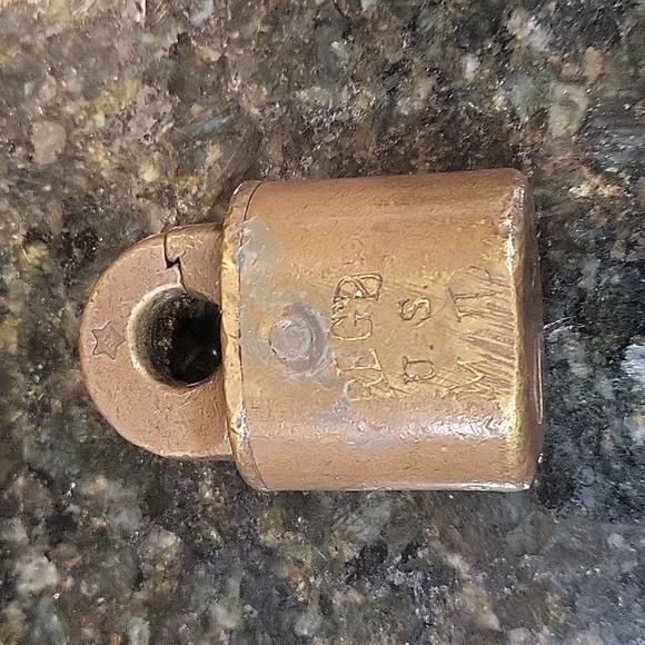 Other | Vintage Us Mail Registered Metered Brass Lock | Poshmark